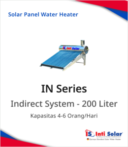 Solar Panel Water Heater IN Series (Stainless) - Indirect System - Inti ...